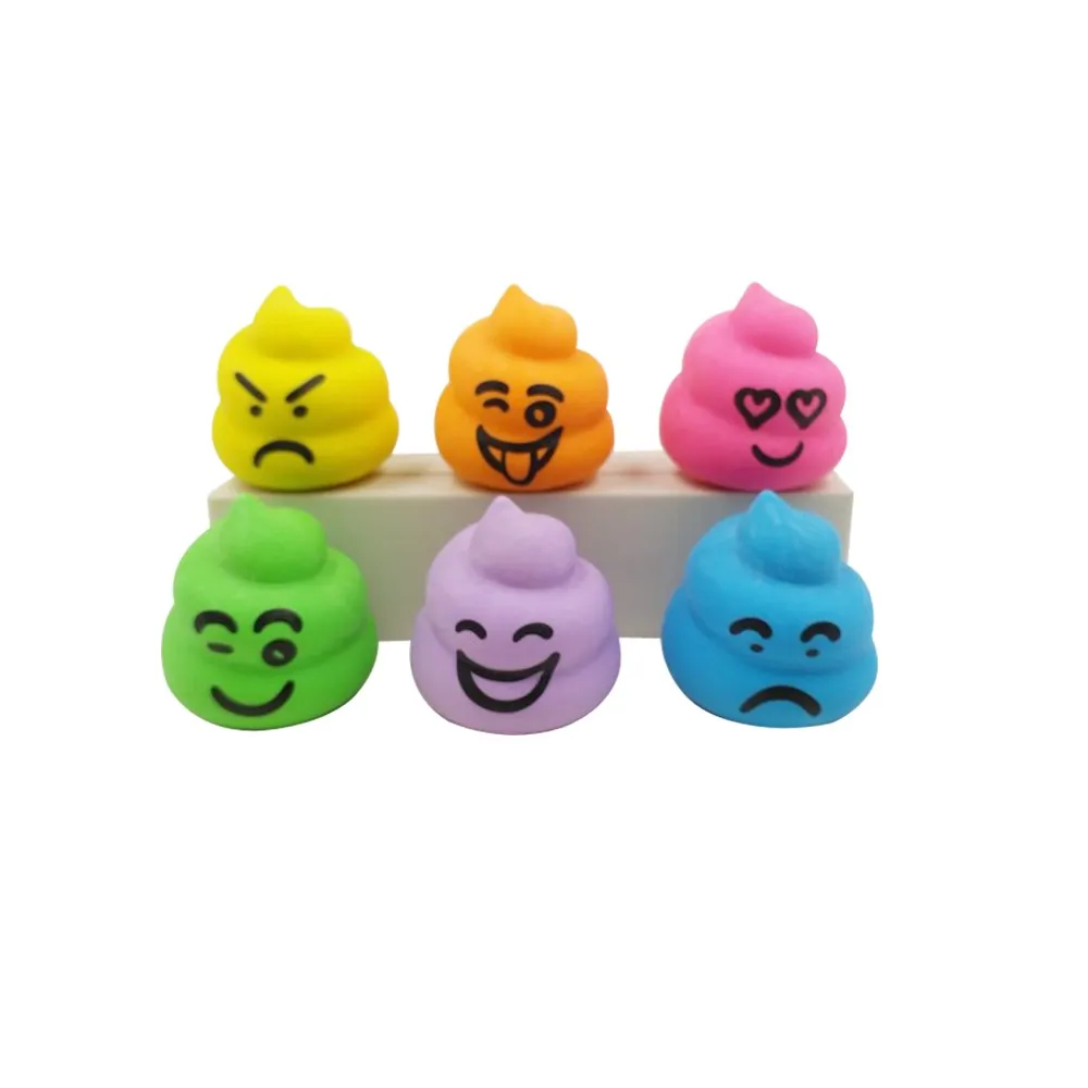 Wholesale Custom Colorful Poop Stationery Pencil Eraser - Buy ...