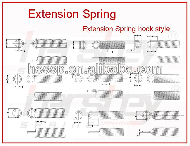 Black Tension Clamp Adjustable Tension Spring - Buy Adjustable Tension ...