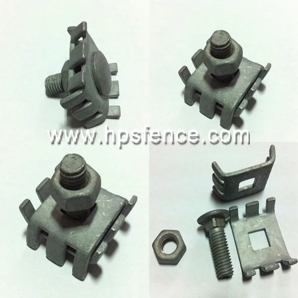 Electric Fence Aluminum Wire Line Clamp For Fence Wire - Buy Wire Line ...