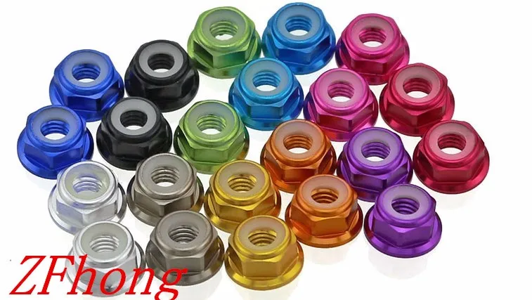 M4 M5 M6 Mur Kunci Nilon Aluminium Ulir Kiri Flensa| Alibaba.com