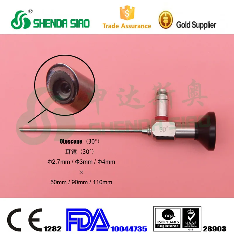 30 Degree Hysteroscope Set 2.9*302mm Medical Equipment Hospital ...