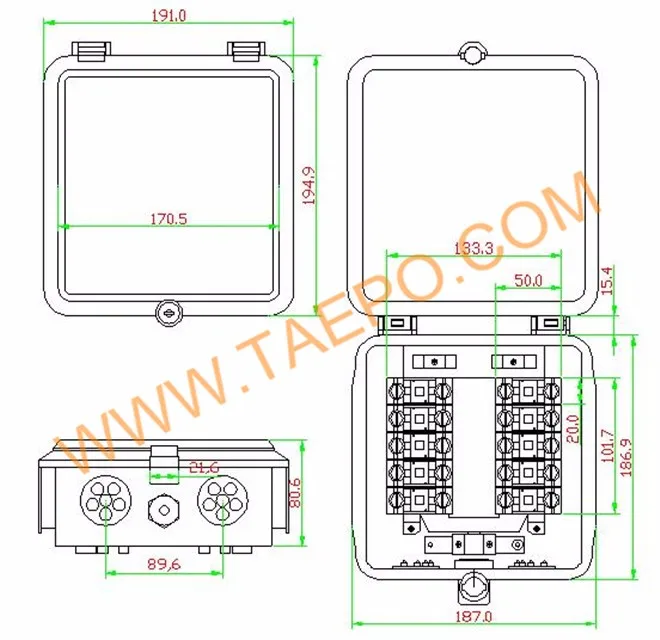 Outdoor Waterproof 10 Pair Stb Dp Distribution Telephone Cable ...
