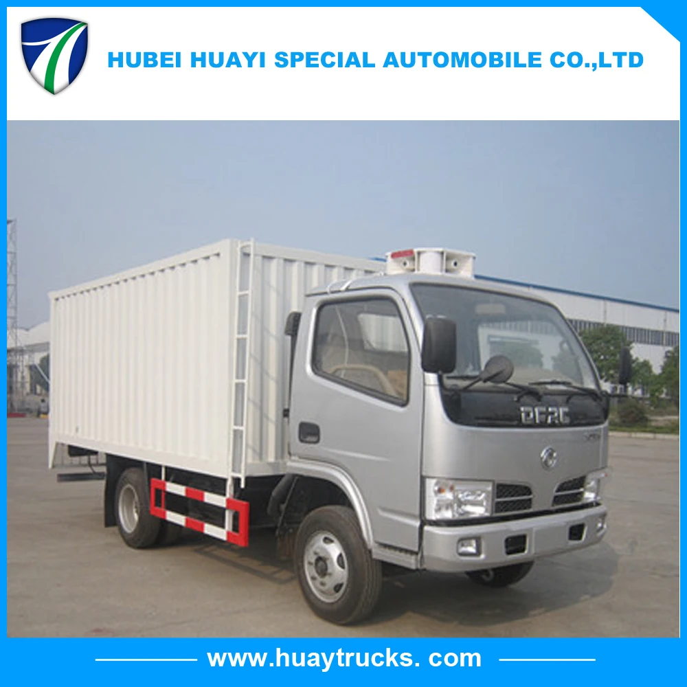 3t Cargo Truck Container Van /mini Cargo Van /light Van Truck - Buy Van ...