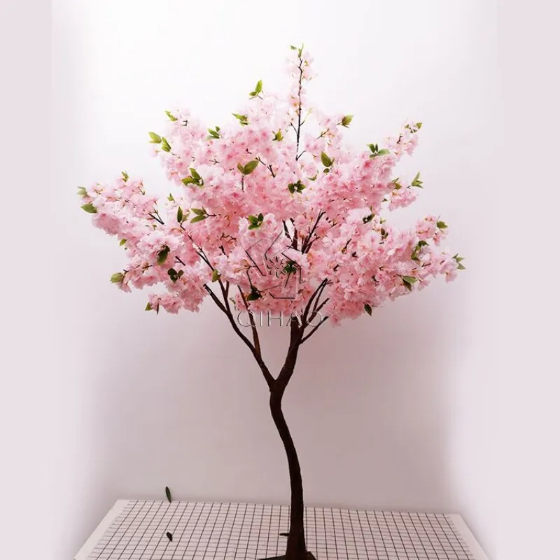 Wholesale Silk Sakura Table Desk Centerpiece Mini Artificial Indoor ...