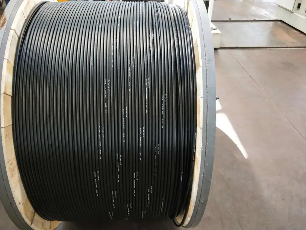 24 Core Double Sheath Self Support 400m Span Adss Fiber Optic Cable ...