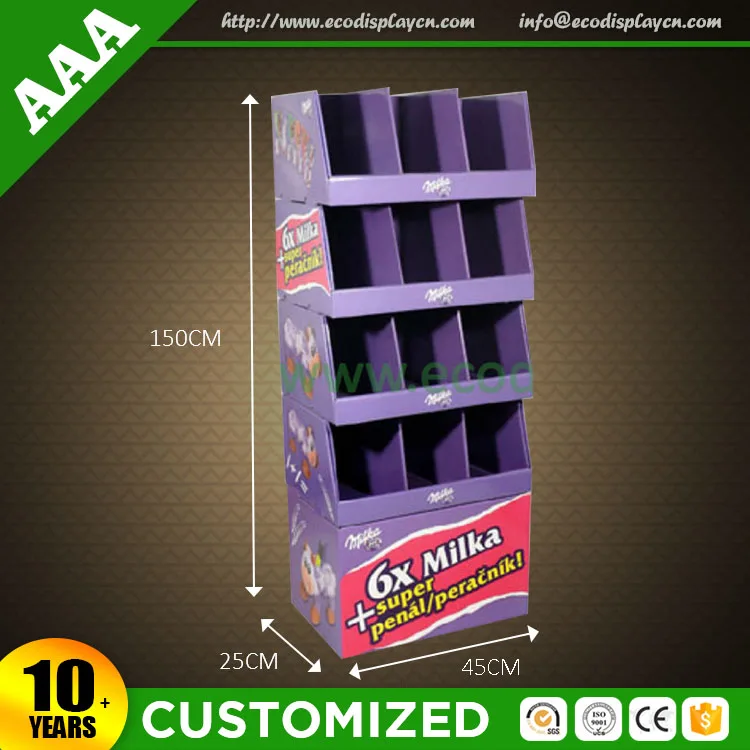 Display Rack for Pet Food - Cardboard Display Racks