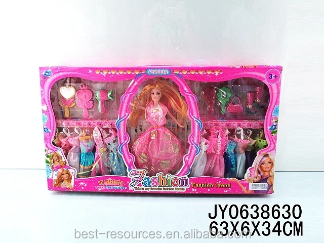 Hot Sale 11.5 Inch Barbie Toys With Fashion Dress,11.5" Baibie Wedding ...