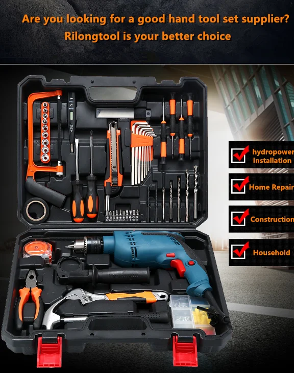 Professinal 10 Years Supply Plastic Craft case Power Tool Set| Alibaba.com