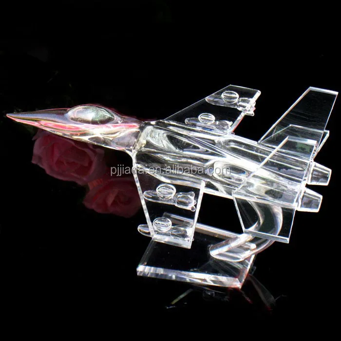Factory Direct Sale Crystal Glass Airplane Plane Fighter Model - Buy K9 ...