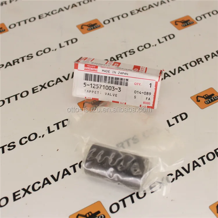 6bg1 挺带阀 5-12571003-3 5125710033 - Buy 液压挺杆气门，8980915660,512571-0033 ...