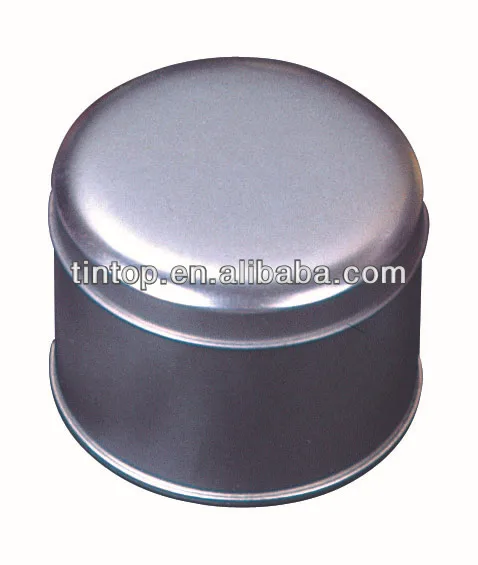 Small Round Shape Watch Tin Box With Window Lid - Buy Small Round Tin ...