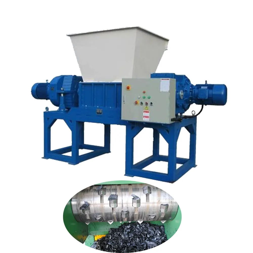 Plastic Recycle Rubbish Shredder Chipper Machine - 800-2000 Kg/hour