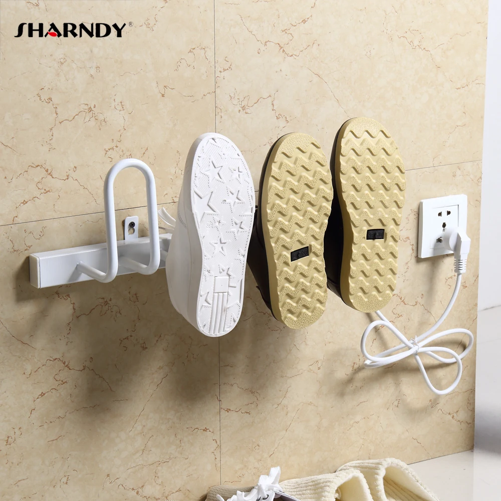 Wall Mounted Electric Shoe Racks Mild Steel Heated Shoes Rack Electric ...