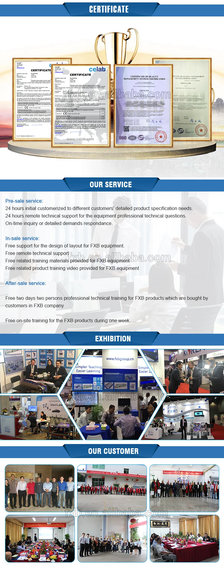 FXB Automotive Diesel Engine Disassembly & Assembly Stand