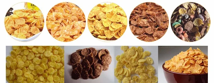 Extrusion Corn Flex Instant Puff Crunch Cereal Snacks Food Extruding ...