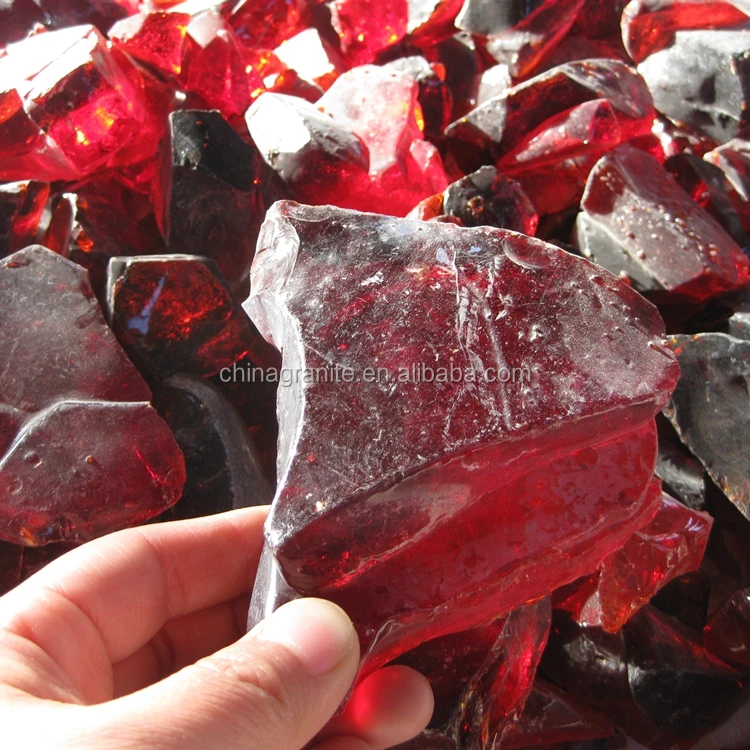Cheap Decorative Colored Slag Glass Rocks For Gabion And Landscaping ...