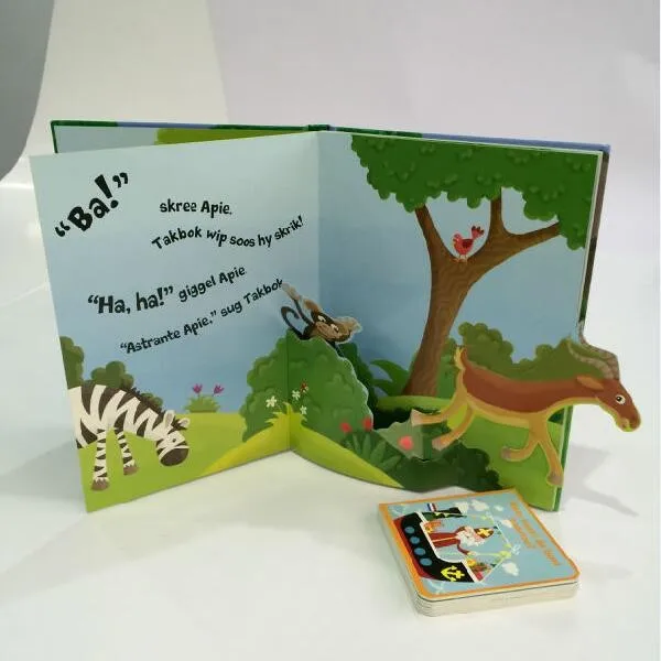 High Quality Printing of Professional Custom Pop up 3D Book