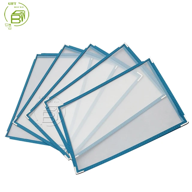 Clear Vinyl A4 Plastic Menu Covers - GBW Hotel Supplies