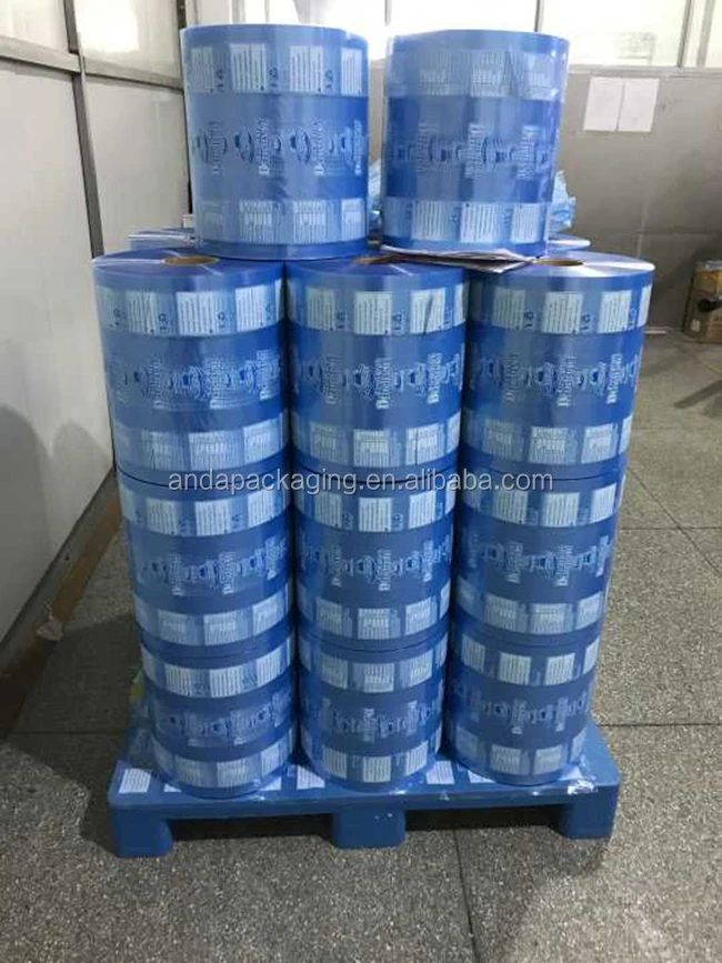 LDPE Plastic Film Roll for Water Sachet 500ml - Durable & Biodegradable