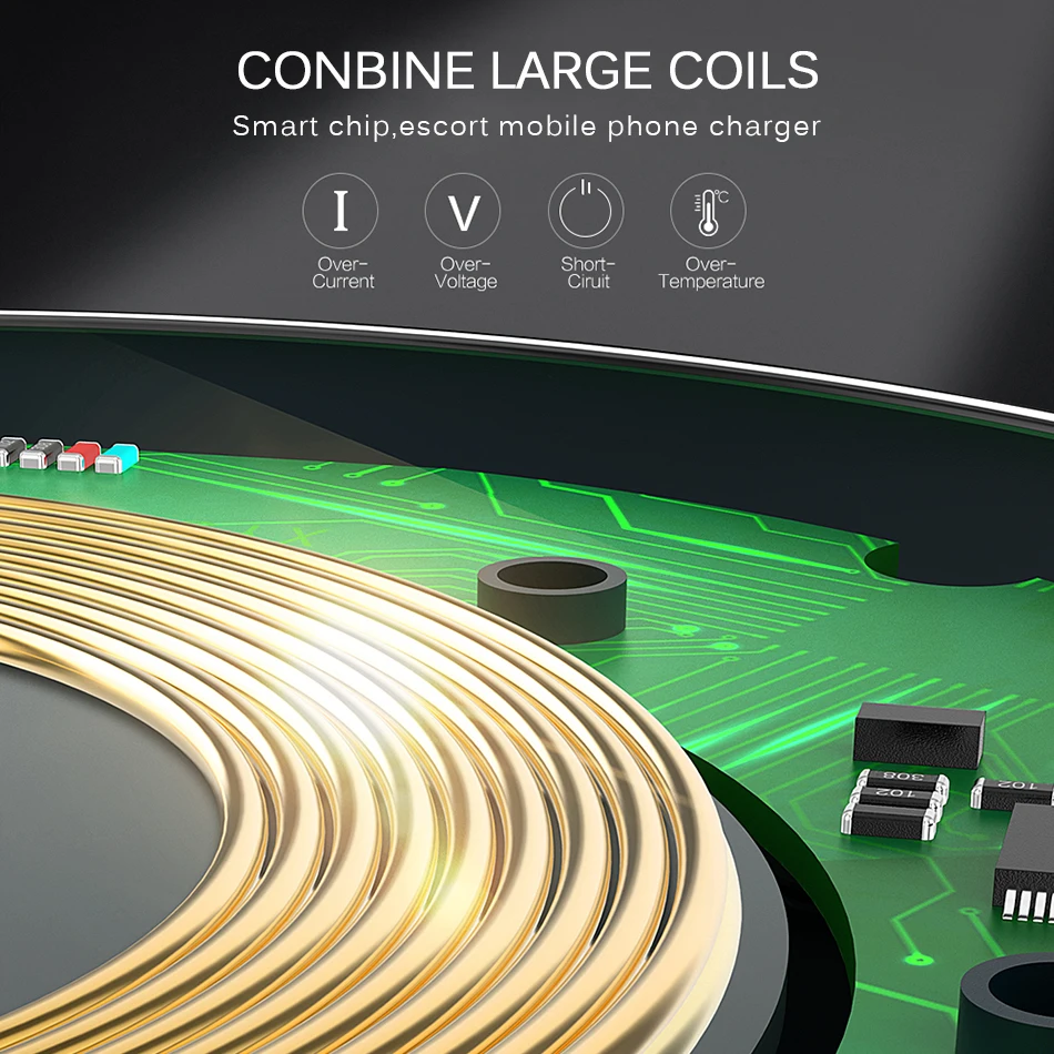 Round Embedded Wireless Charger Module - Buy Wireless Charger Module ...