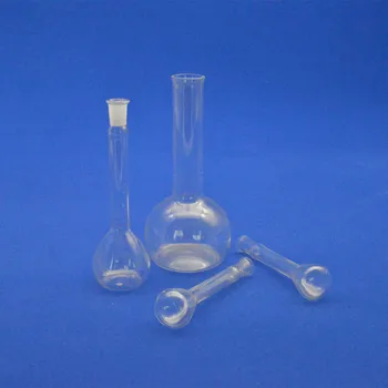 Hf Laboratory Glassware Quartz Glass Flask,Round And Flat Bottom - Buy ...