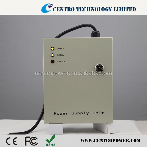 12vdc Cctv Ups Camera Power Supply Box With Battery Backup ...