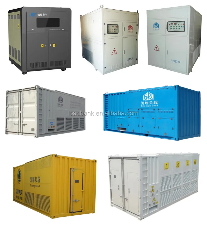 Rlc Loadbank 660kva,Ac 400v Containerised Rlc Load Bank For Outdoor ...