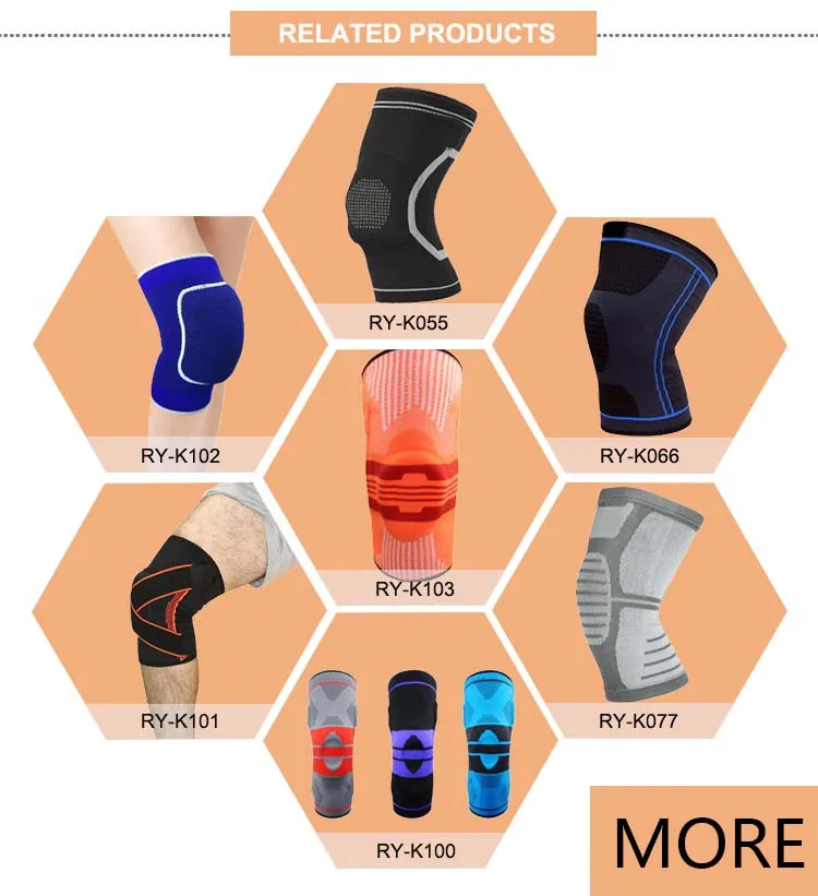 Customise Gaiter Support Osteoarthritis Brace Spandex Latex Knee ...