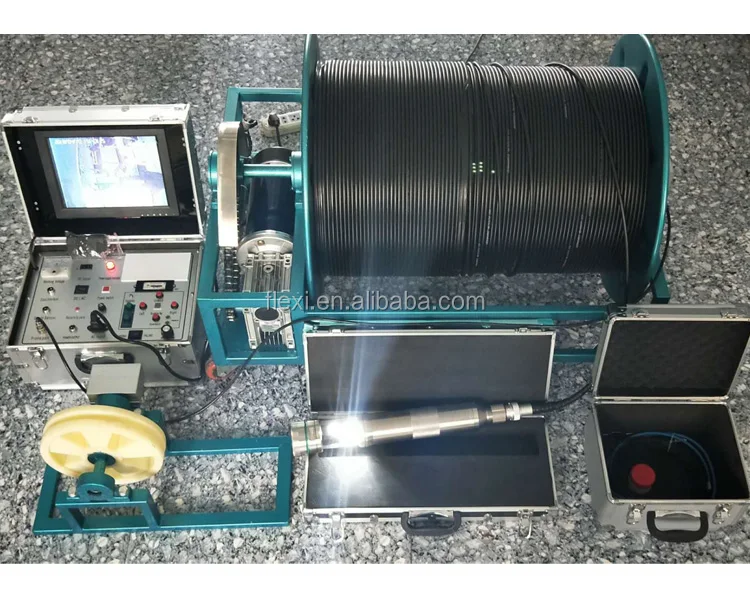 Downhole Video Camera With Dual Borehole Camera Electric Winch FLX ...