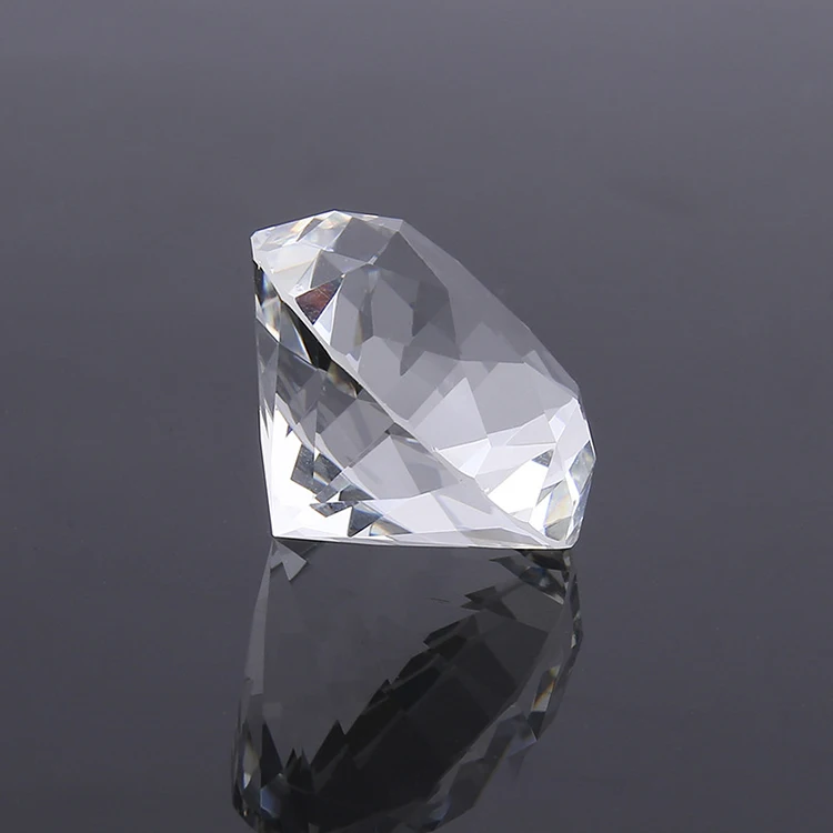 Large Diamond or Decorative Glass Diamonds for Wedding Gift