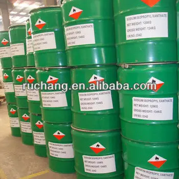 90% Mining Reagents Sodium Isopropyl Xanthate Copper Mining Chemical ...