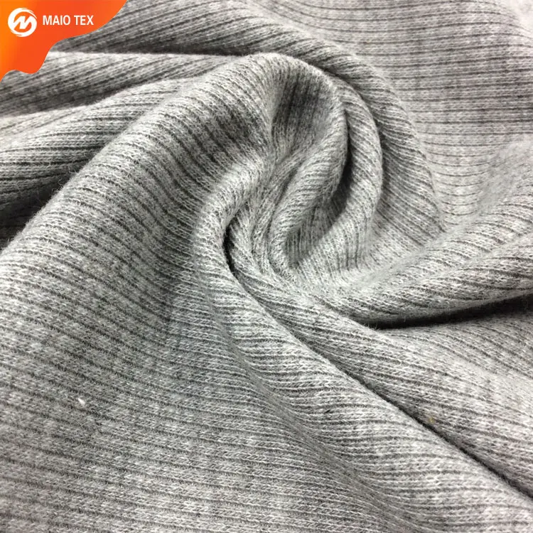 Sports Garment 2x2 100% Cotton Rib Knit Fabric For Cuffs - Buy Rib ...