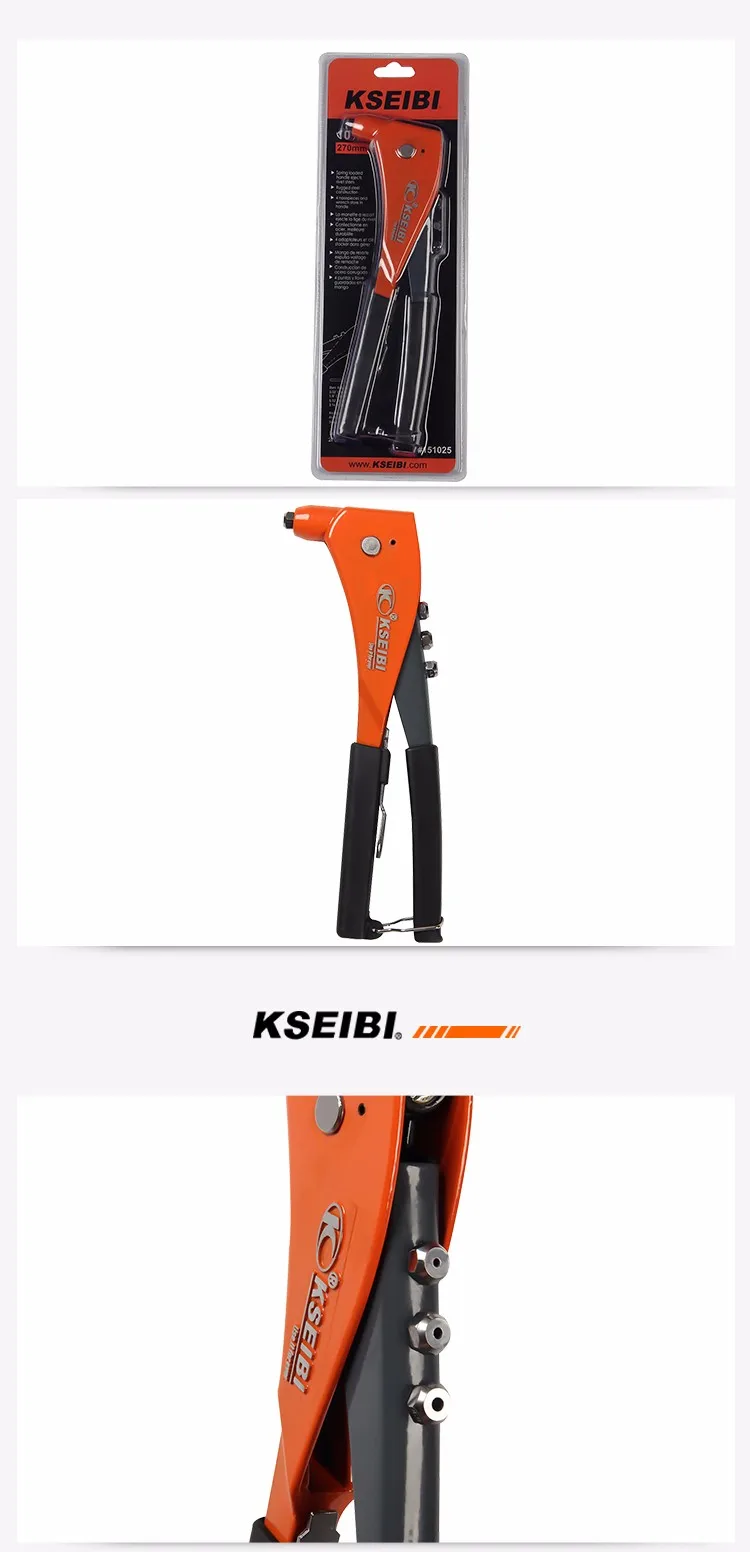 KSEIBI Auto Body Rivet Gun - High Quality Carbon Steel