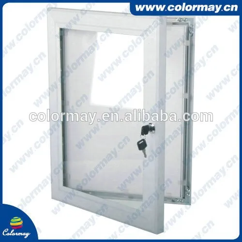 Key Lock Frame Poster Aluminum Lockable Photo Frame Poster Frame - Buy ...