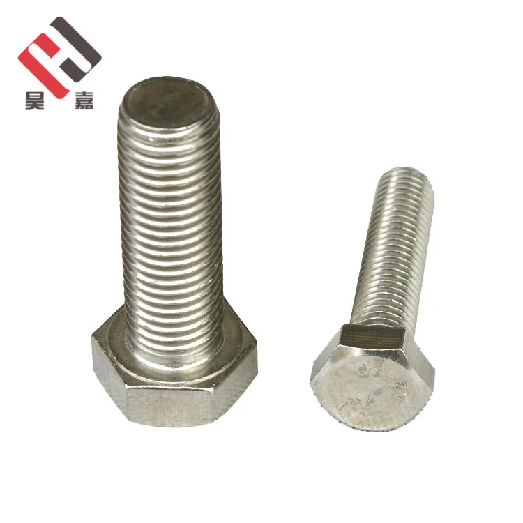 Professional Fastener Threaded Hex Bolt Weight - Buy Hex Bolt,Threaded ...