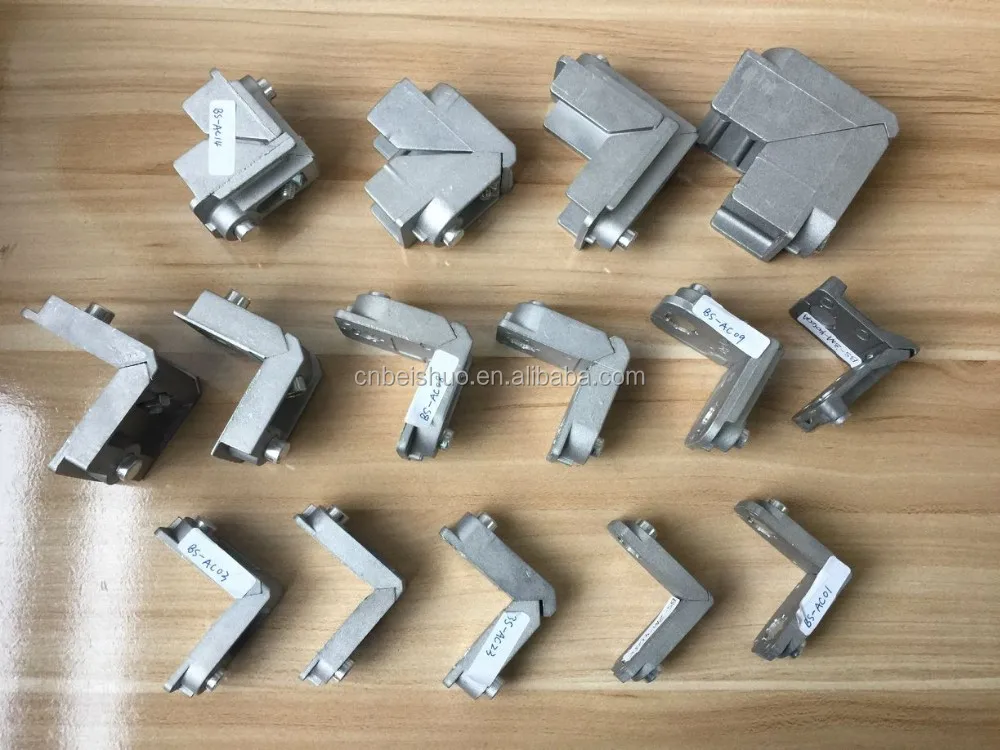 Aluminum Extrusion Corner Brace Joint Right Angle Bracket - Buy Small ...