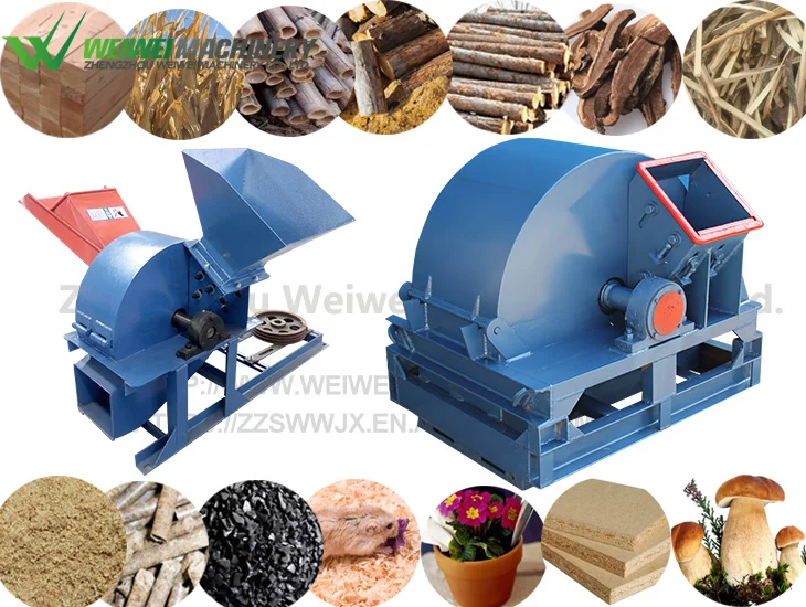 Best Selling Wood Sawdust Log Making Machine Weiwei Factory Price