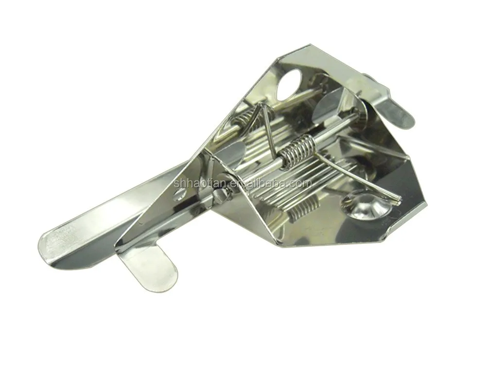 Nickel Plate Butterfly Clip/ Metal Clipboard Clips/jumbo Clip - Buy ...