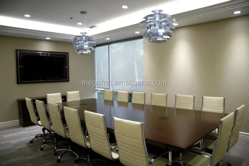 18 Person Conference Table / Custom Big Office Room Meeting Table ...