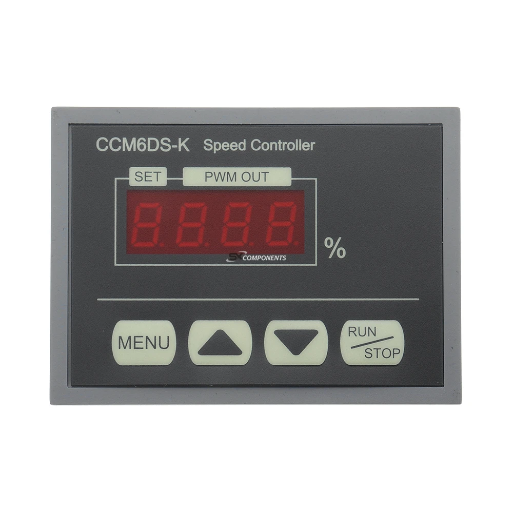 CCM6DS-K DC 12 Volt Motor Speed Controller with LED Display