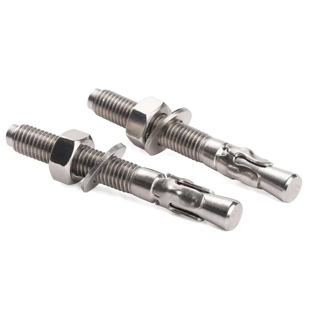 304 Grade Frp Standard Expansion Bolt Stainless Steel Anchor Bolts 12mm