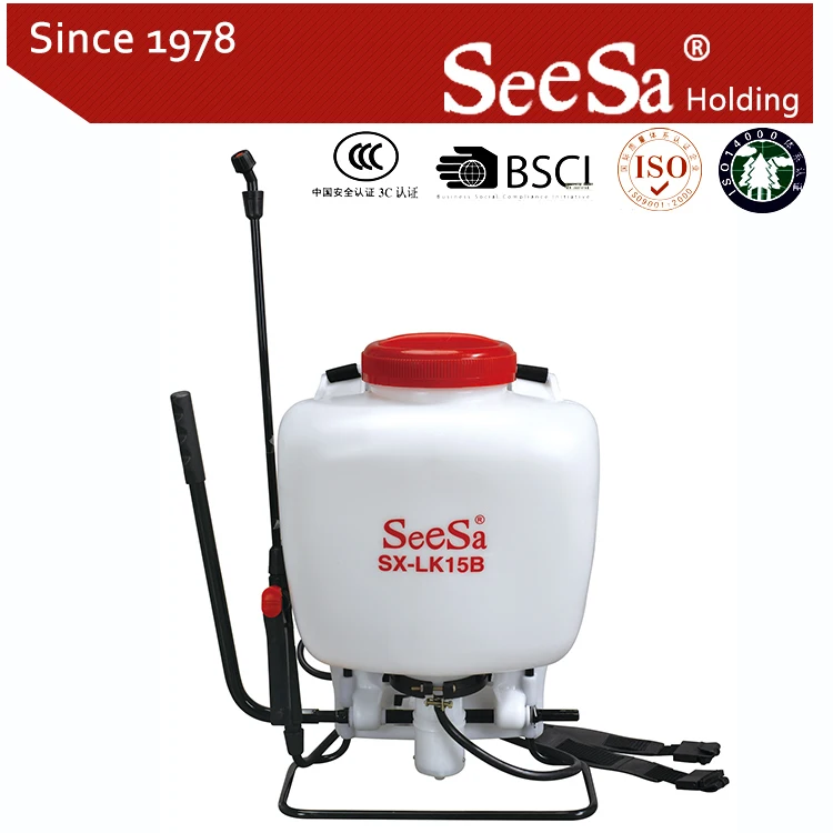 Seesa 15L Knapsack Sprayer - Efficient Manual Spraying