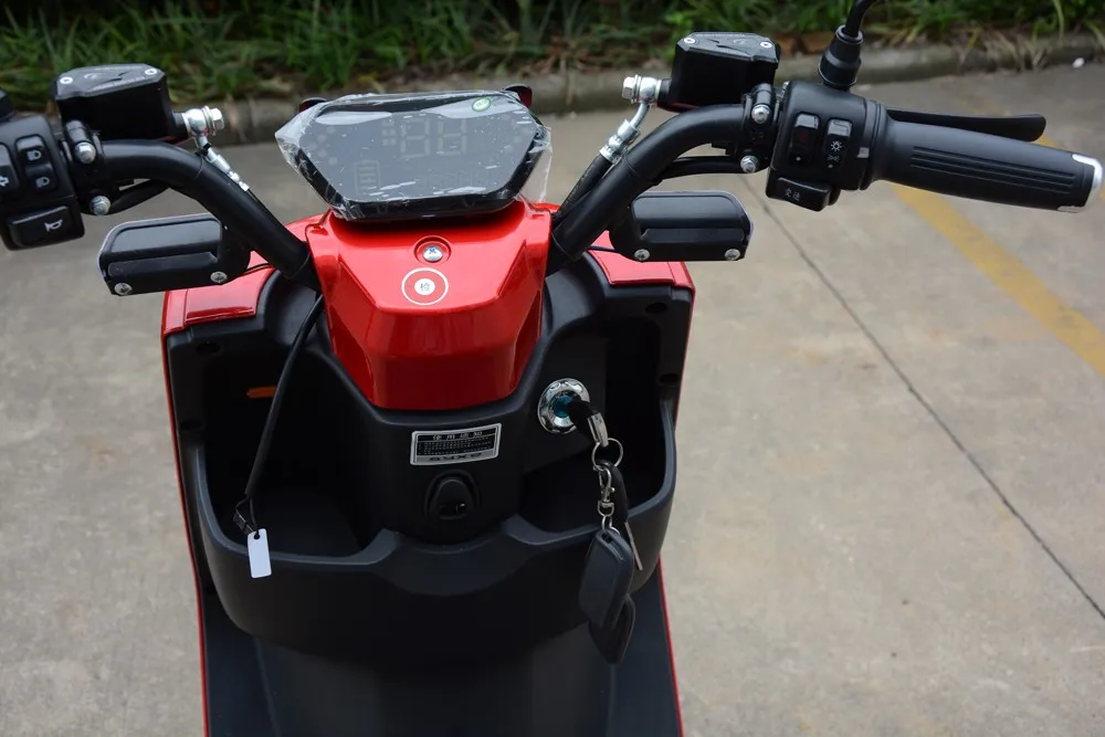 Adult Two-Wheeled Easy Rider Electric Scooter with Soft Seat