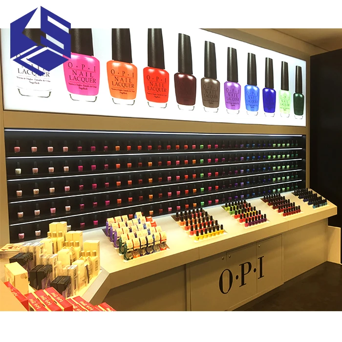 Nail Polish Display Ideas - Stylish Racks for Cosmetics