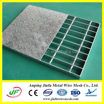 Electro Galvanized Floor Checker Plate Foot Grating - Buy Checker Plate ...