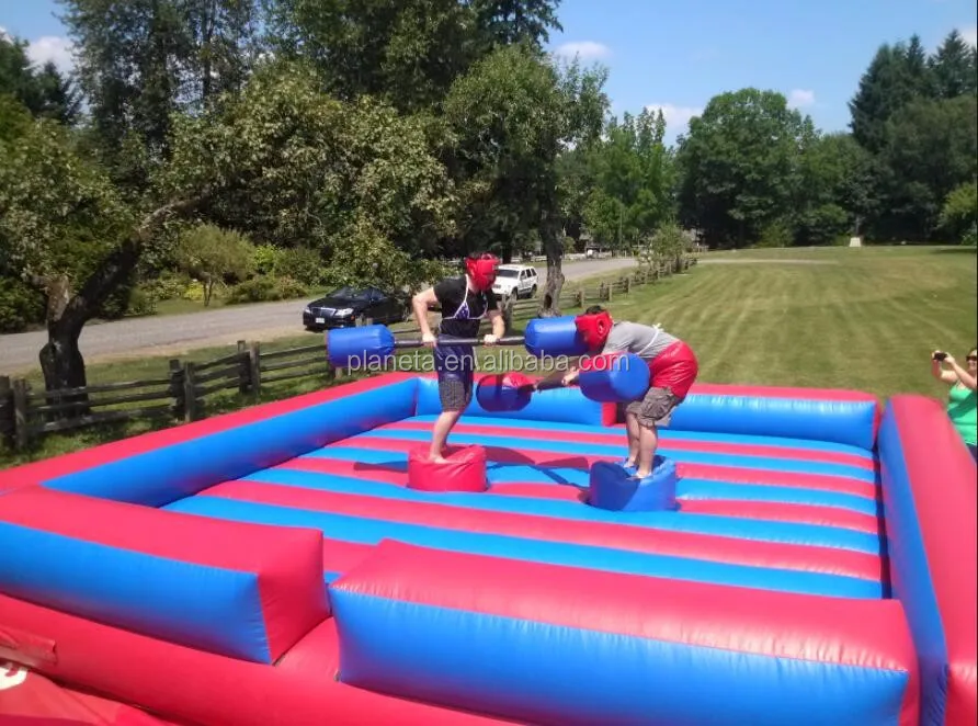 Outdoor Fighting Inflatable Jousting Arena,Inflatable Gladiator ...