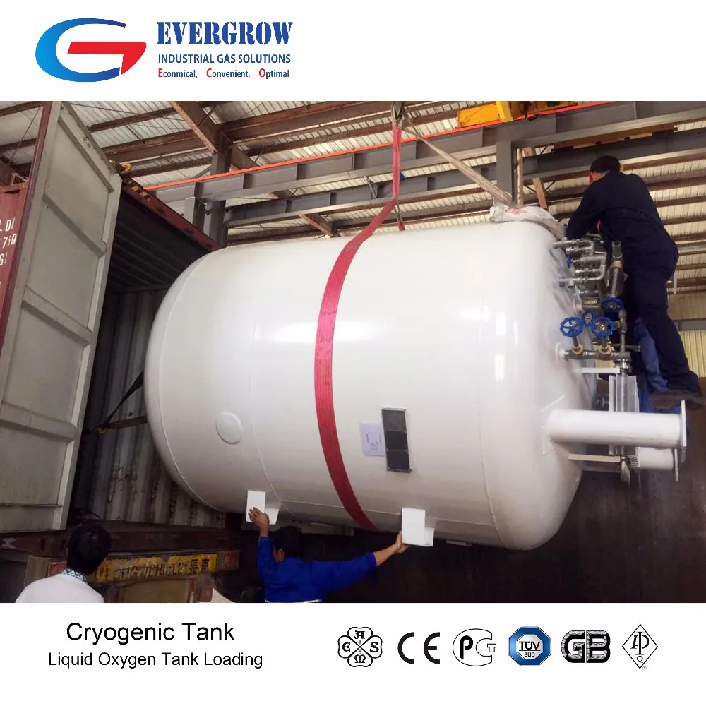 Asme Or Gb Standard Liquid Oxygen Nitrogen Argon Cryogenic Tank - Buy ...