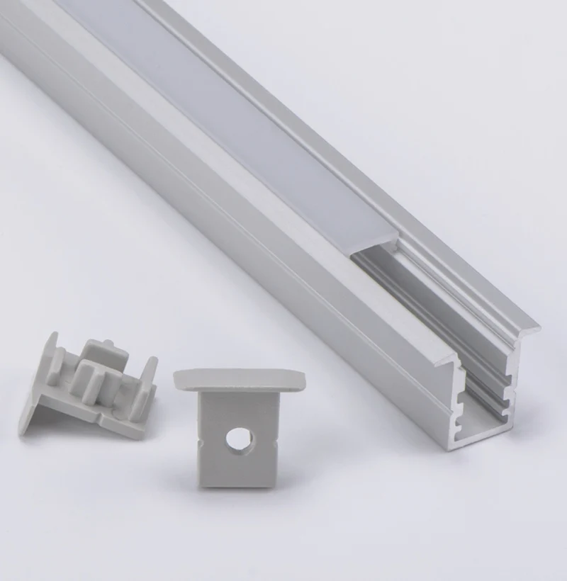Narrow Width High Recessed Led Aluminum Channel For Linear Light Strip ...