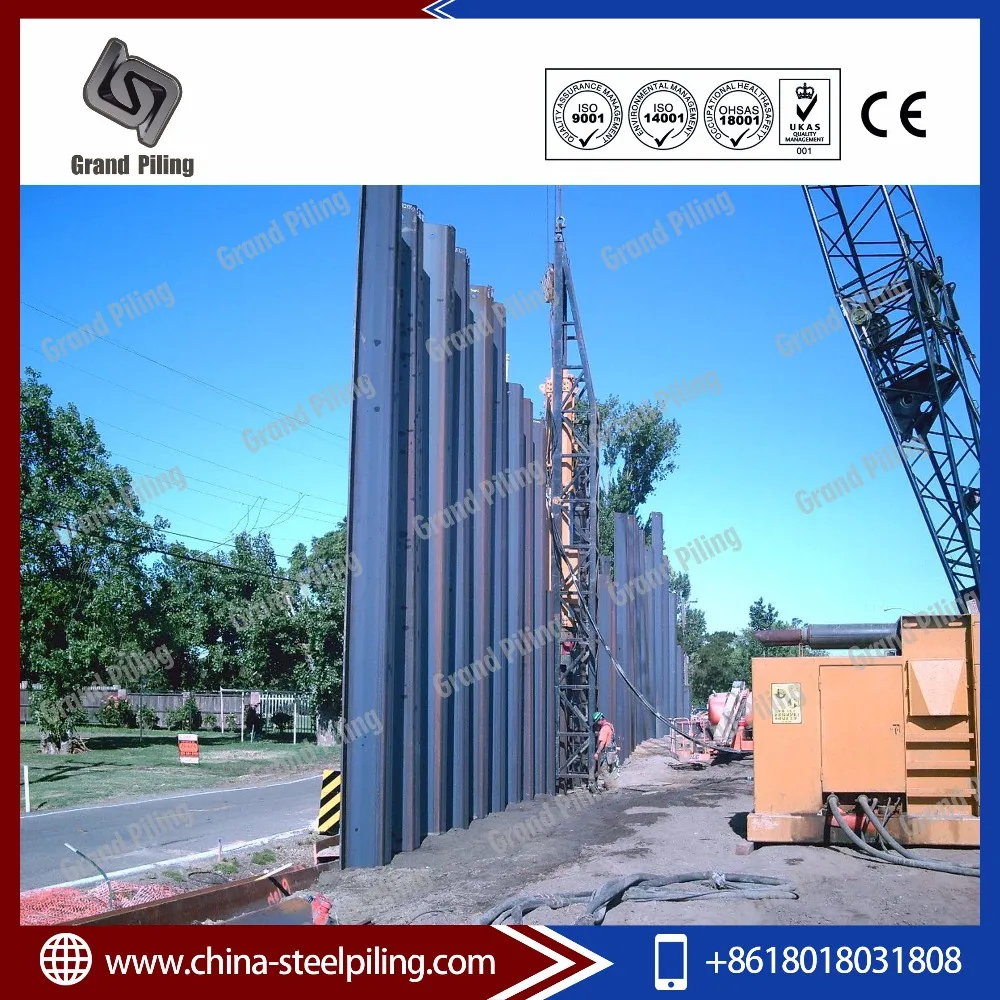 Hot Rolled FSP JFESP Steel Type IV 4 IVA 4A Sheet Pile