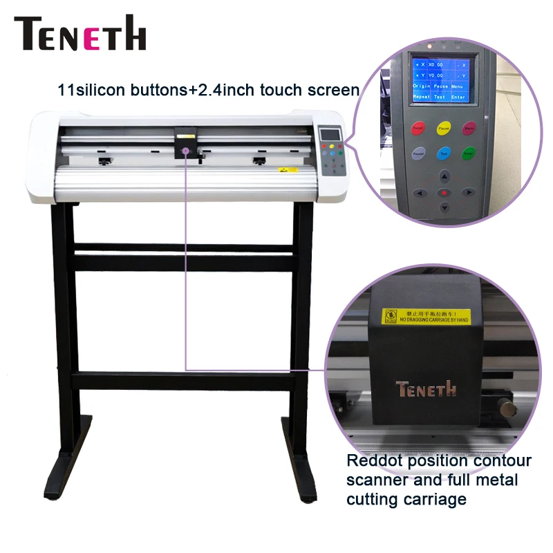 Cutting plotter teneth H740L /usb driver cutting plotter/ CDR output ...